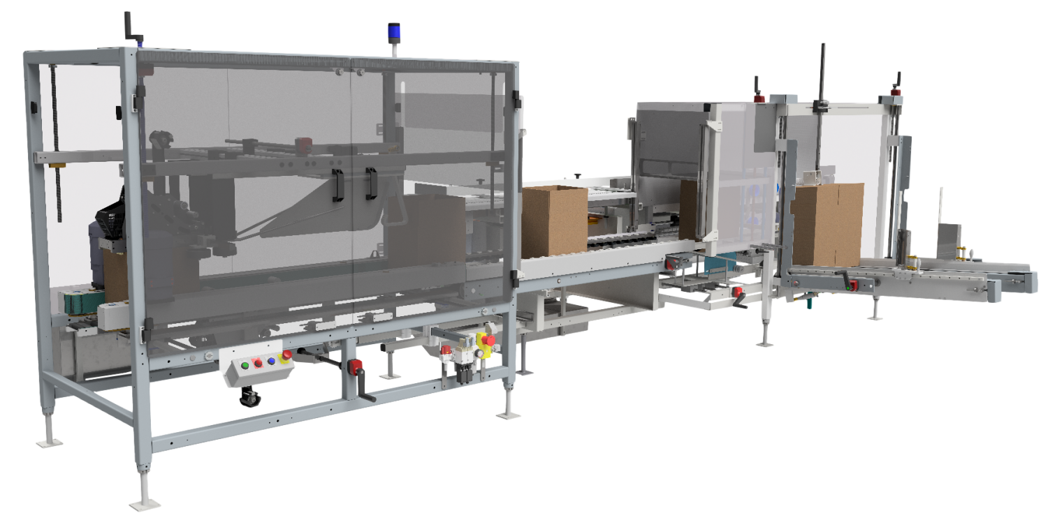 Case Packer Semi-Automatic | Case Packing Systems | Combi Packaging Equipment